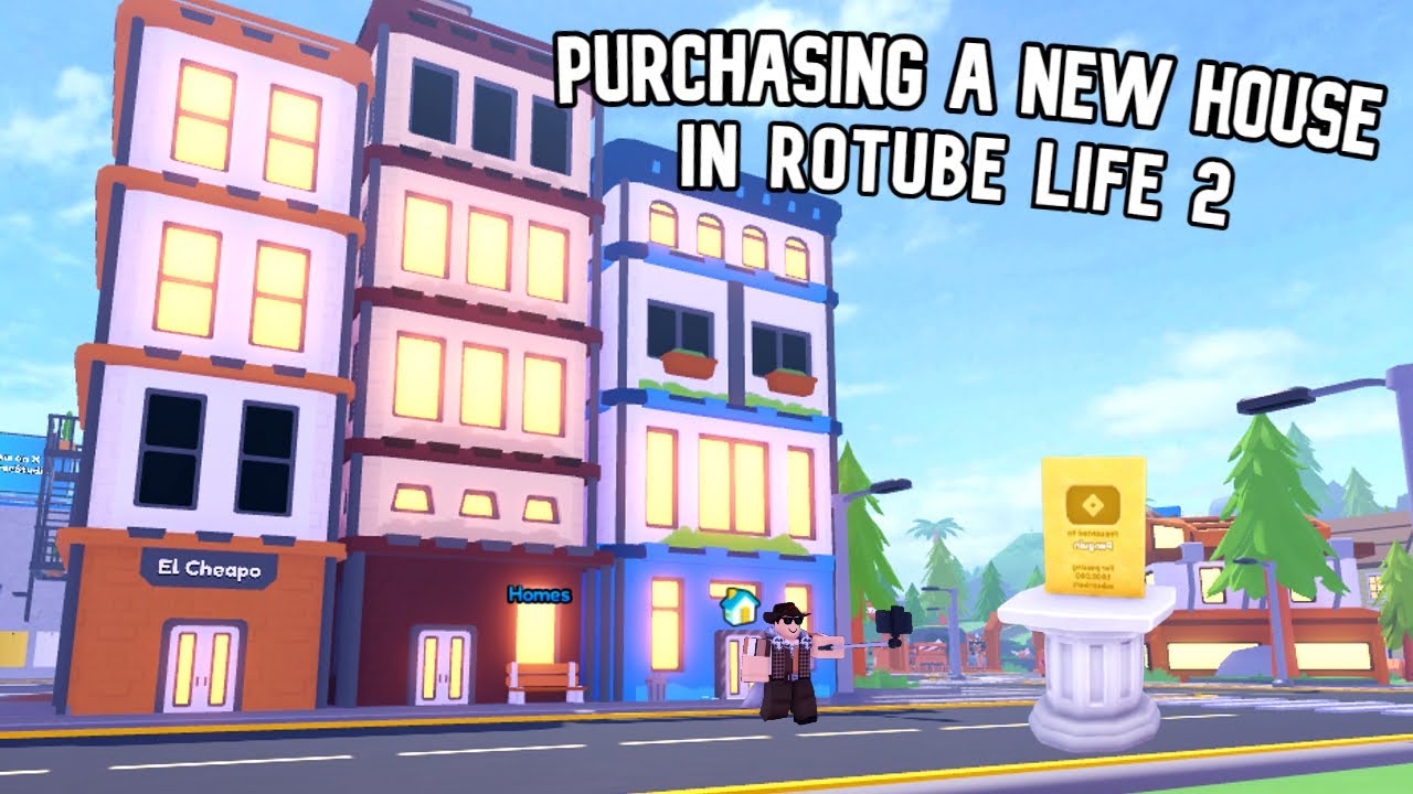 Upgrading to a LUXURY House in RoTube Life 2! - YouTube