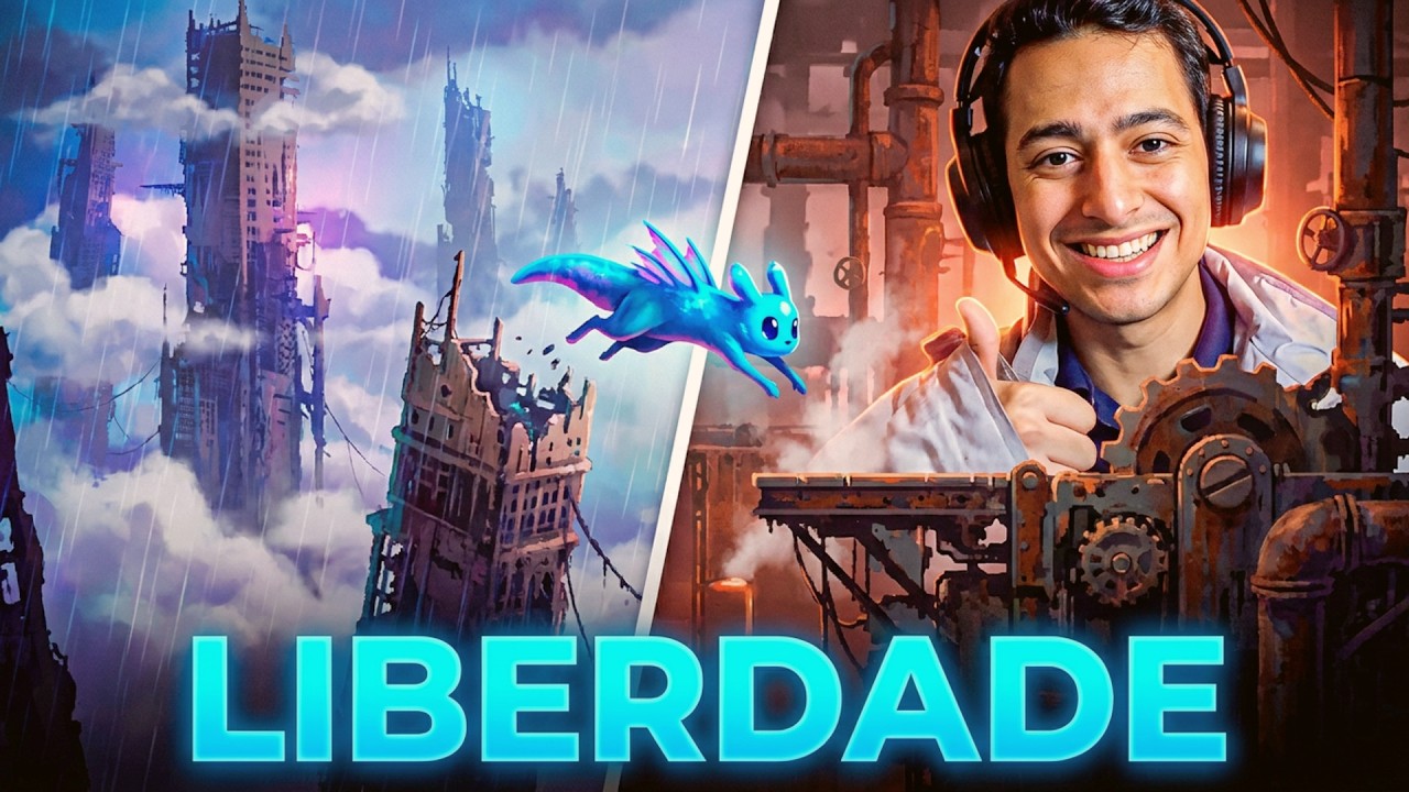 Encontrei a LIBERDADE | O melhor caminho das Chaminés! - Rain World {O ...