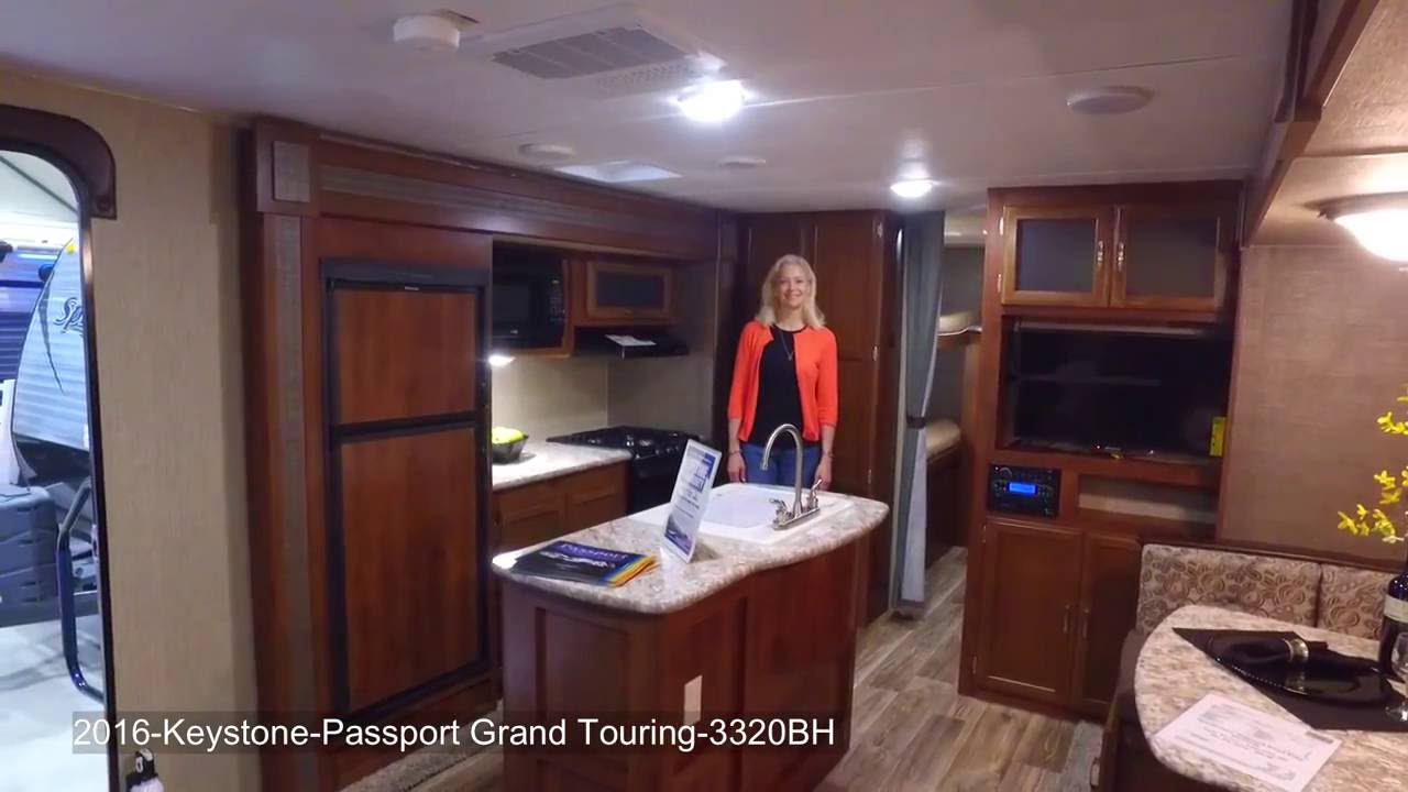 2016 Keystone RV Passport Grand Touring 3320BH - YouTube