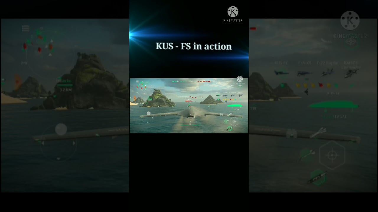 KUS - FS drone in action!! - YouTube