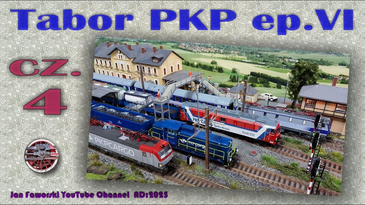 Tabor PKP epoka VI na makiecie kolejowej w skali H0 - YouTube