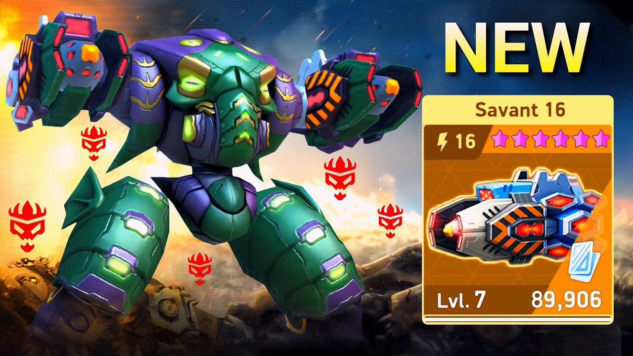 NEW WEAPON Savant 16 - Panther, Redox, Onyx, Solis, Scorpius - Mech ...