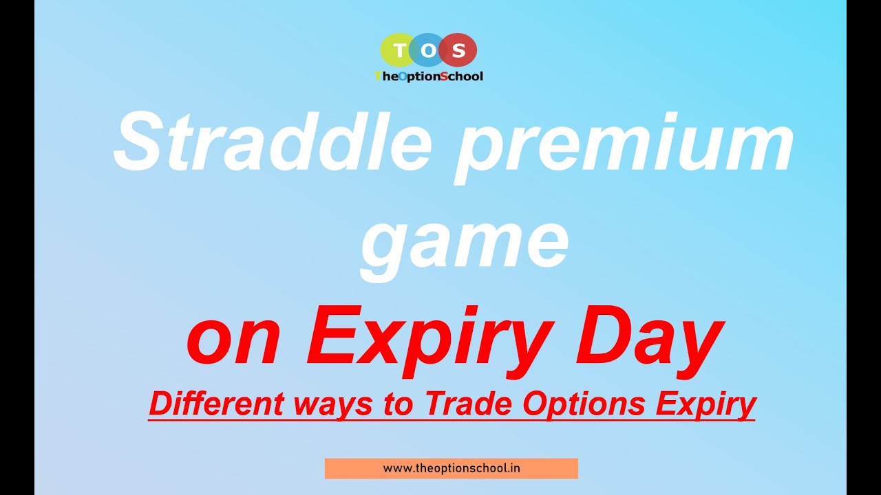Straddle premium game- Possible Option Trades for expiry |The Option ...