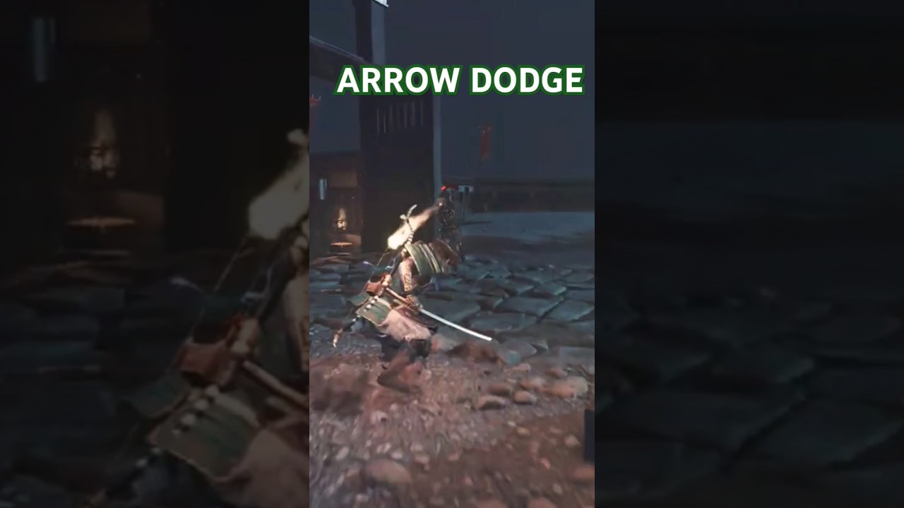 arrow dodge #ghostoftsushima #gaming #pcgaming#gameplay#shorts#reels # ...