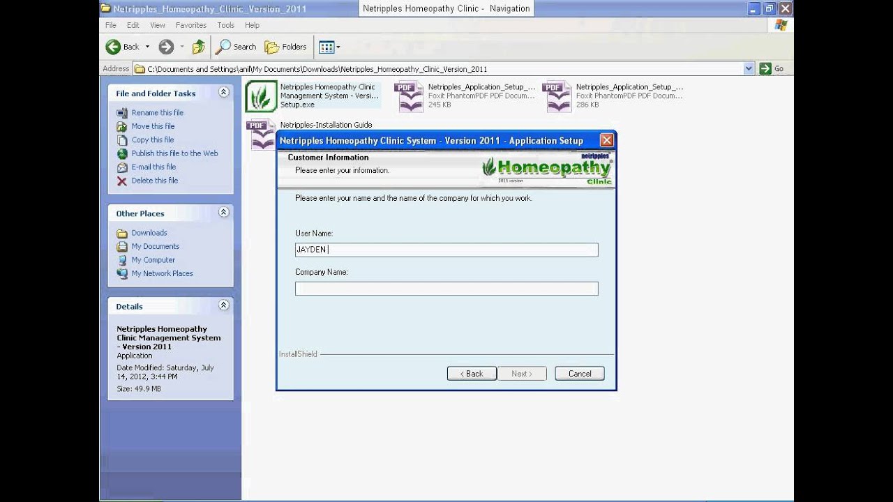 Software Installation,Homeopathy Clinic - YouTube