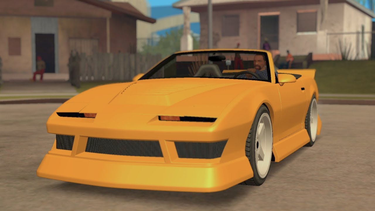 Police Chase With Pontiac Firebird Convertible - GTA San Andreas (Car ...