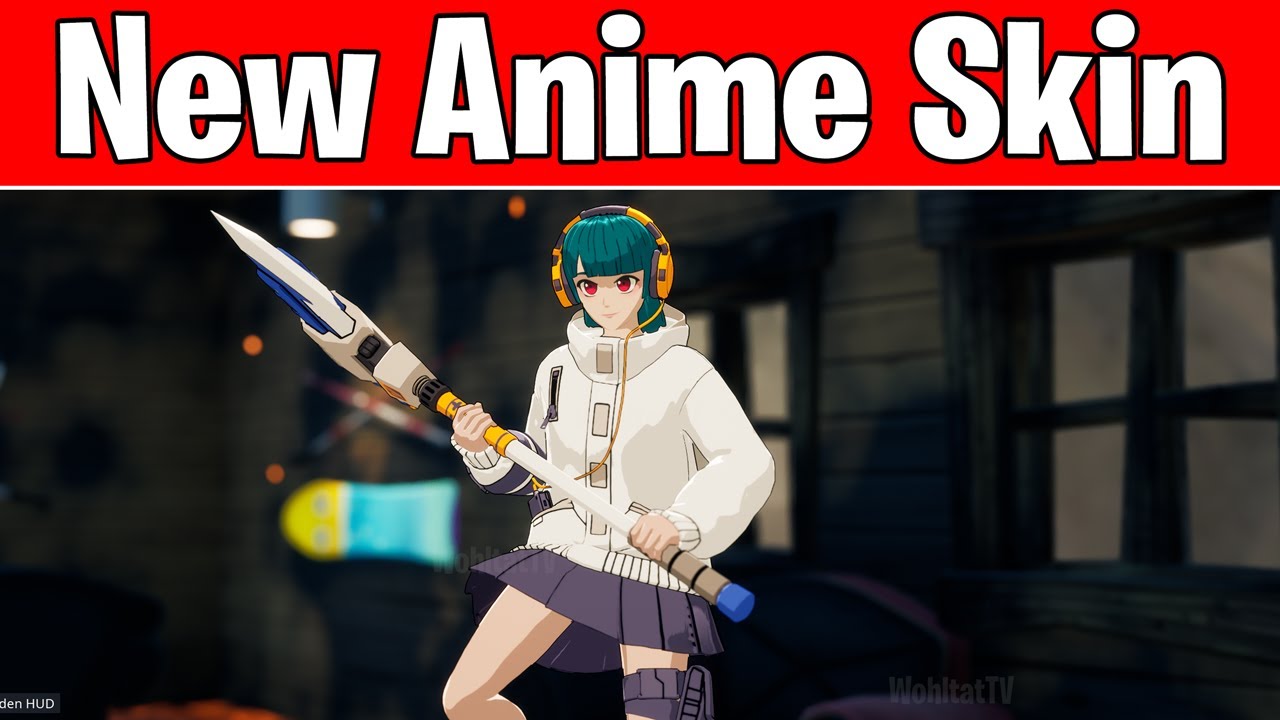 Fortnite: New Anime Skin Yuki Gameplay (Fortnite Anime Legends Pack ...