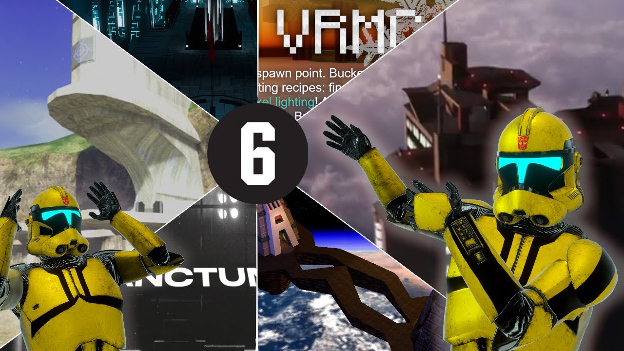 Six VRchat worlds that are pretty nice!! - YouTube