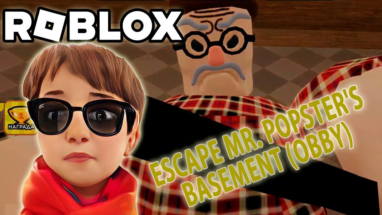 ROBLOX ESCAPE MR. POPSTER'S BASEMENT OBBY (TimTimOn) - YouTube