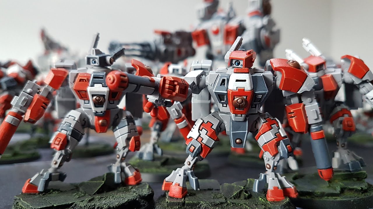 TAU army update, Warhammer 40k - YouTube