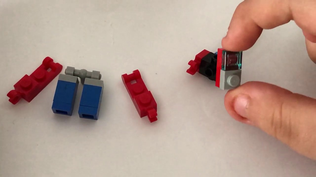 Optimus Prime Mini Lego Transformer how to build - YouTube