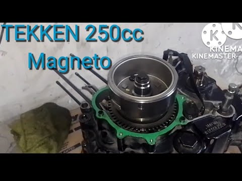 Partes de Magneto MB TEKKEN 250cc 2018(vs RT250 ITALIKA) - YouTube