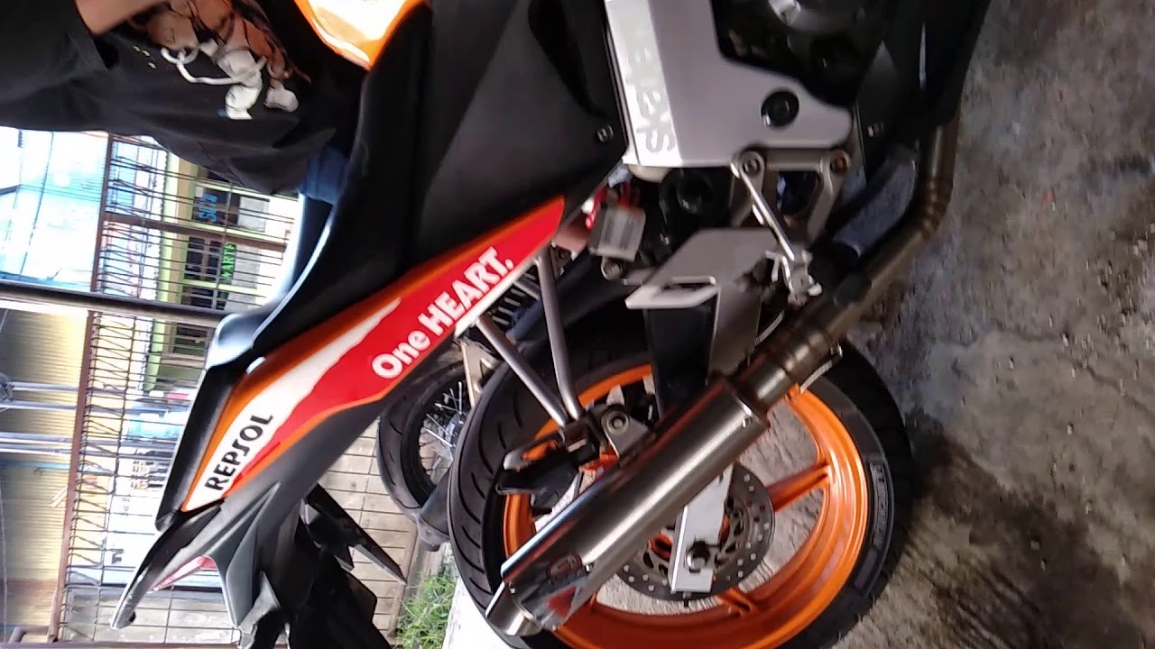 KNALPOT CBR 150 AHRS - YouTube