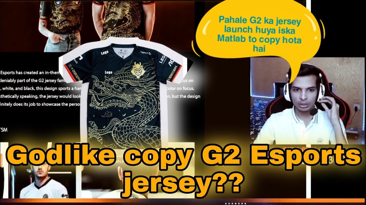 Godlike copy G2 Esports Jersey!?Roxx opinion.. - YouTube