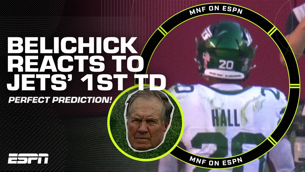 Bill Belichick is the FIRST on the Perfect Prediction Panel 🙌 Jets ...