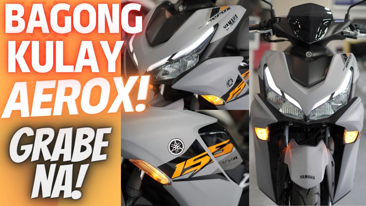 Bagong Kulay ng Aerox 155 Grabe Lakas ng Dating! #Yamaha - YouTube