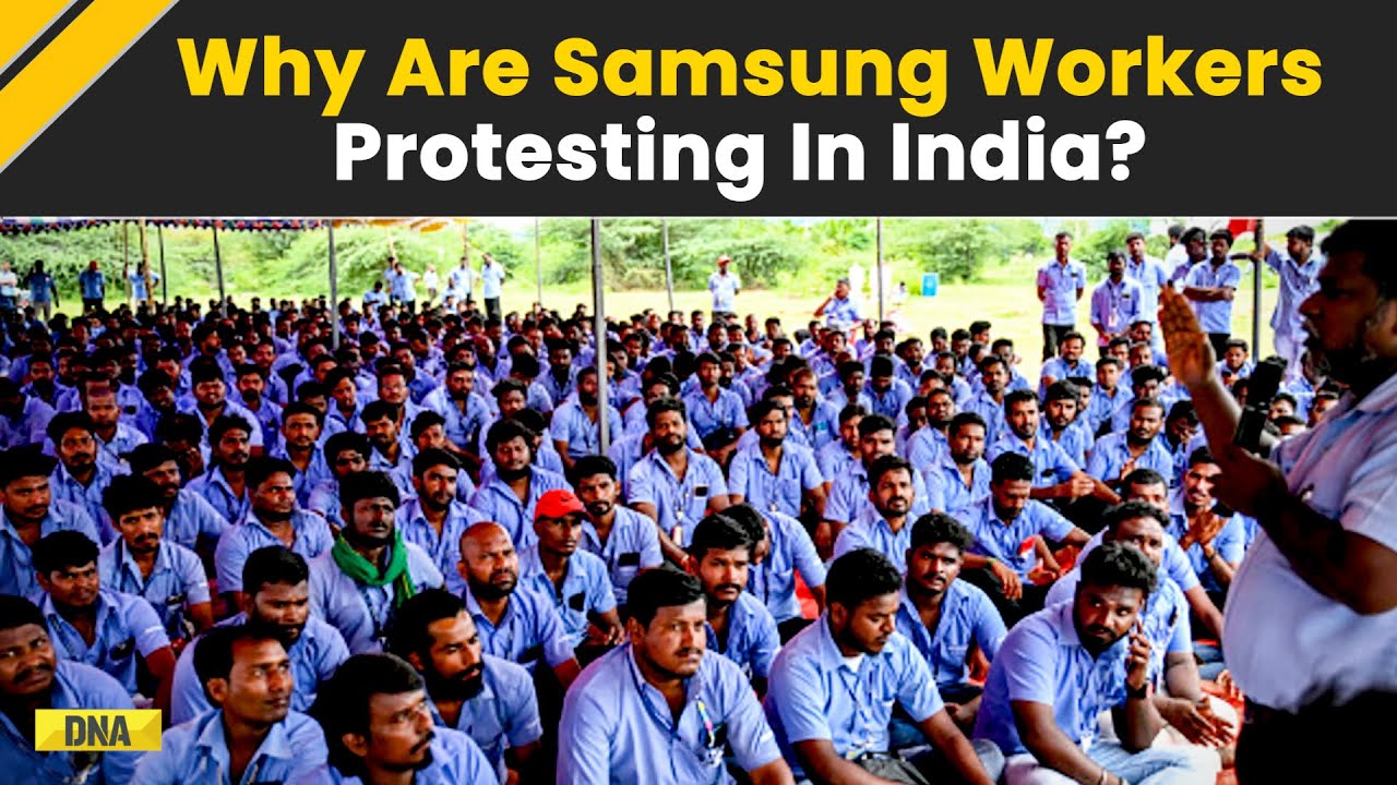 Samsung Workers Protest: Police Arrest 100 Samsung Workers And Union ...