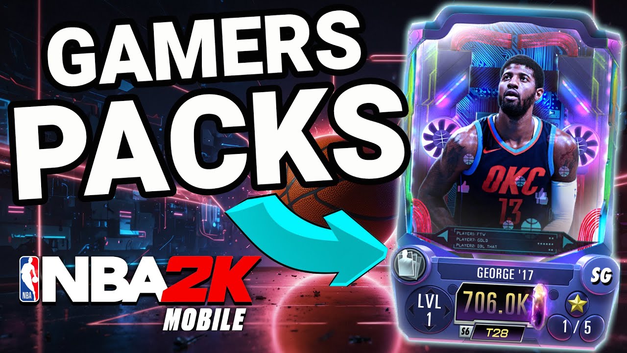 NBA 2K Mobile Pack Opening For Anti-Matter Paul George - YouTube