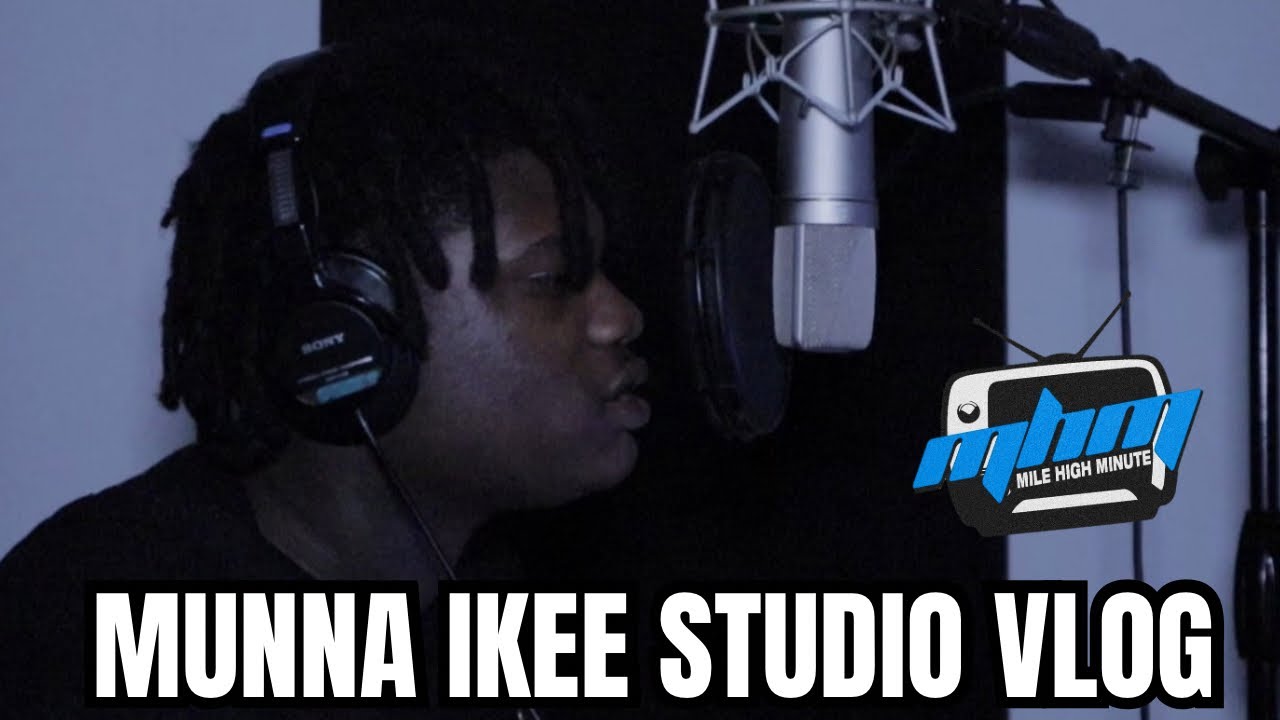 Chicago Rapper Munna Ikee COOKING UP in Denver! Exclusive BTS Studio ...