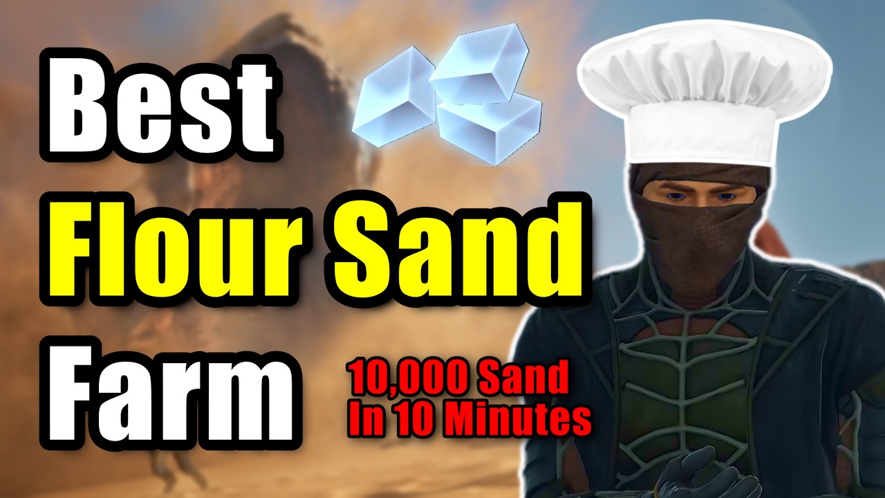 BEST Flour Sand Farm (For Silicone Blocks) - Dune Awakening - YouTube