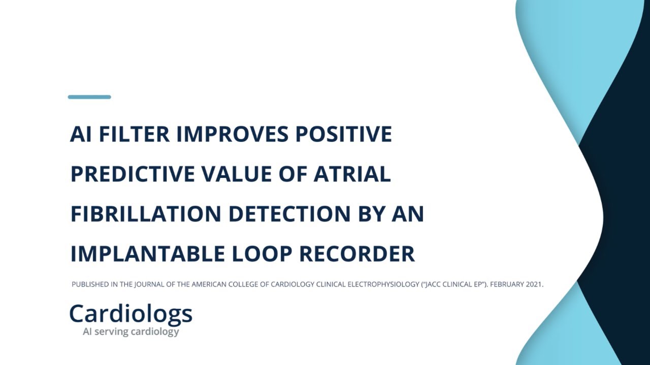 Clinical Study: Cardiologs’ AI filter improves positive predictive ...