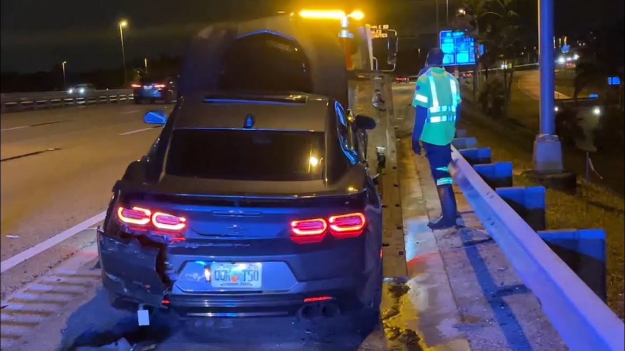 Goodbye Camaro ZL1 - Total Loss, Bad Accident - YouTube
