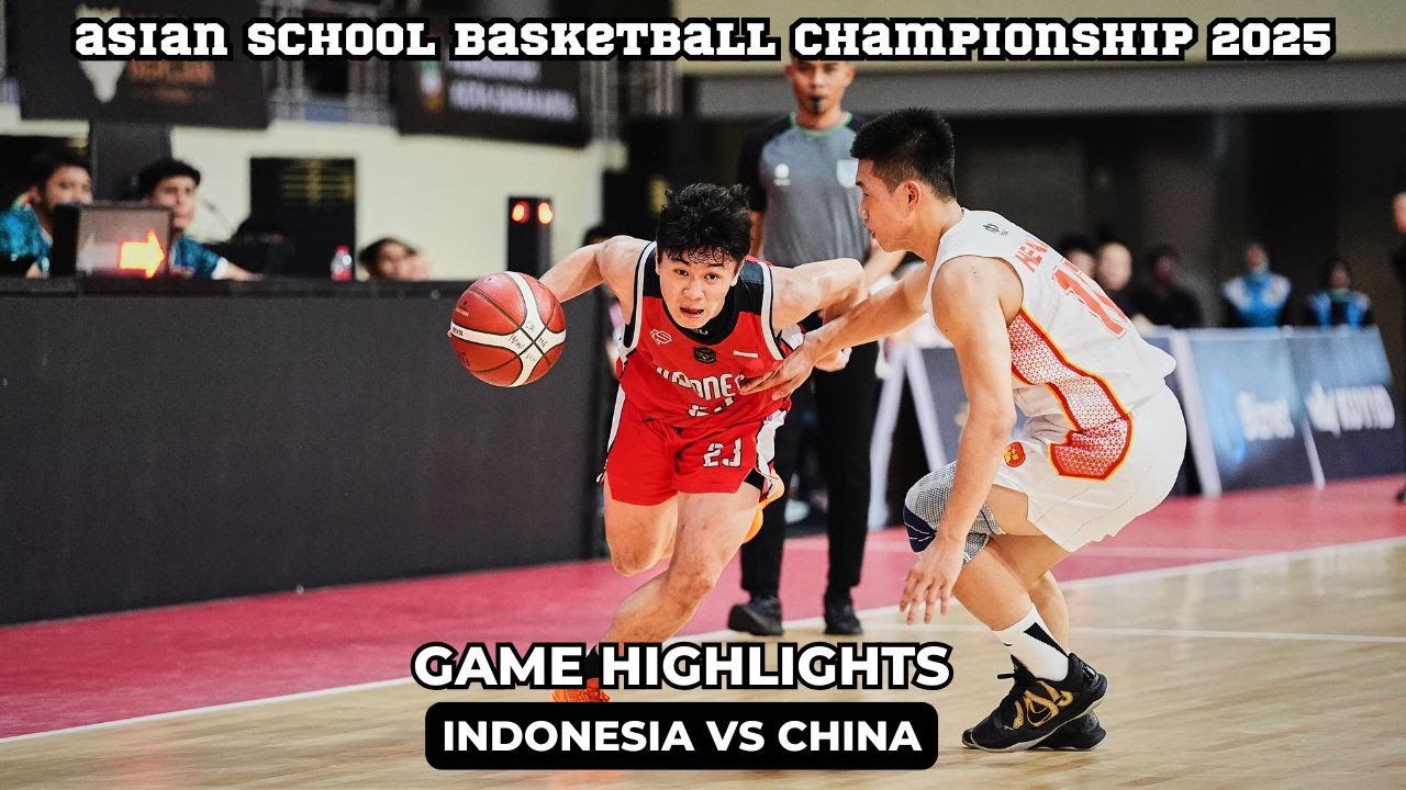 INDONESIA vs CHINA: Kenneth Leebron Cetak 26 Poin Lawan China! - YouTube