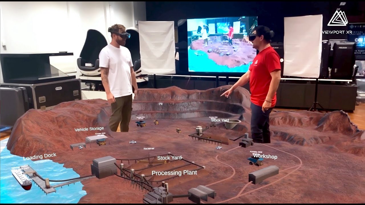 XR Spatial Collaboration for Remote Operations in Mining - YouTube