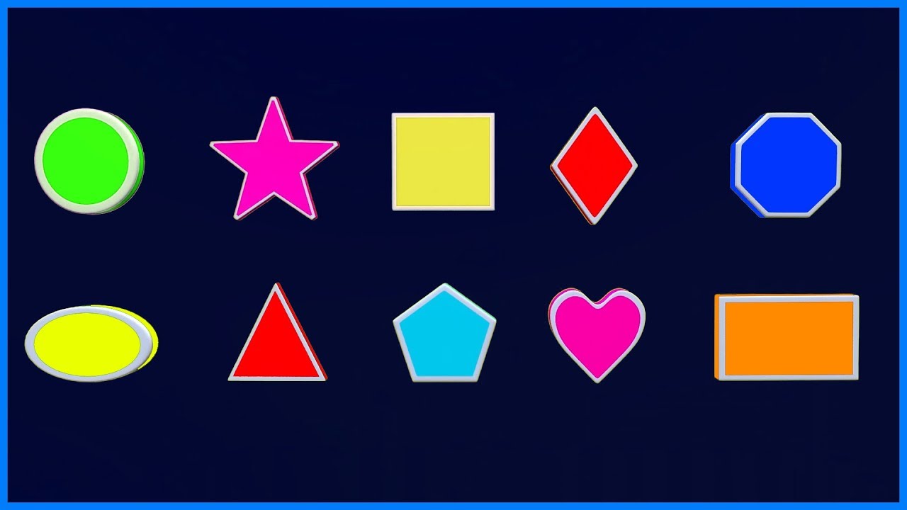 Learn Shapes | Names of Shapes | Learning & Education | Teddy & Timmy ...