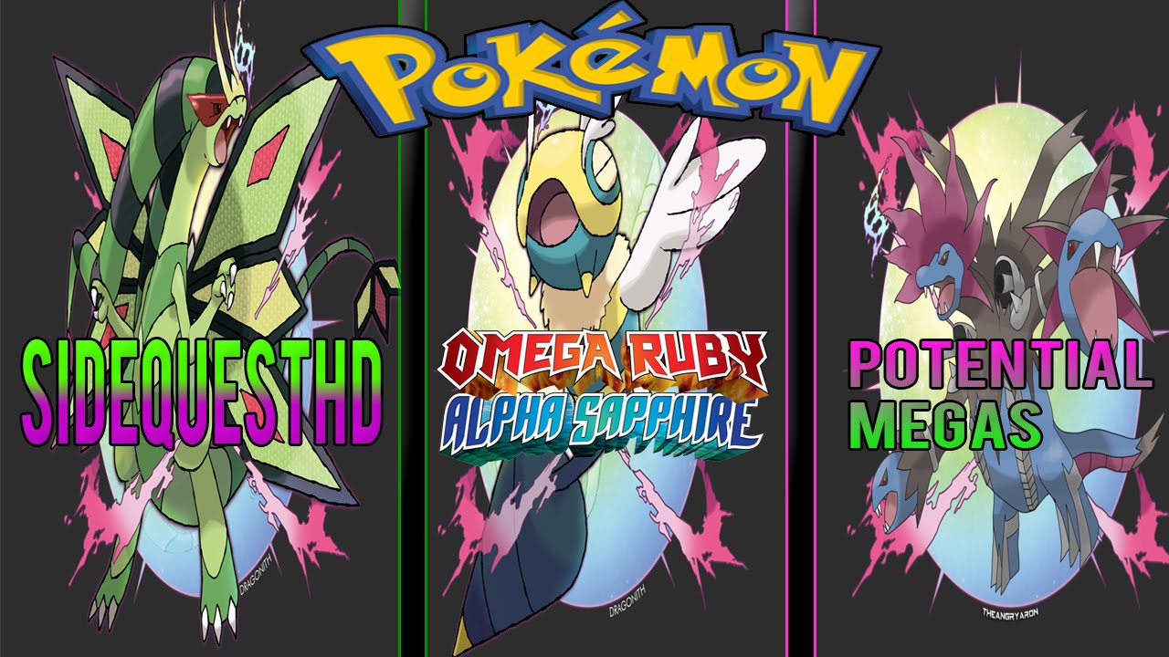 Pokemon Omega Ruby and Alpha Sapphire Mega Predictions! (Potential ...