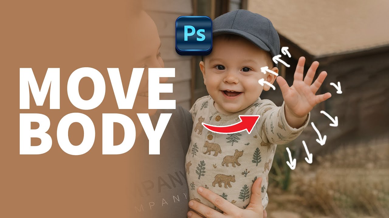 Move Body Parts Photoshop Tips and Tricks - YouTube