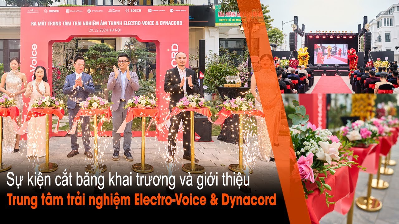 [Hightlight] Sự kiện ra mắt Trung tâm trải nghiệm âm thanh - Showroom ...