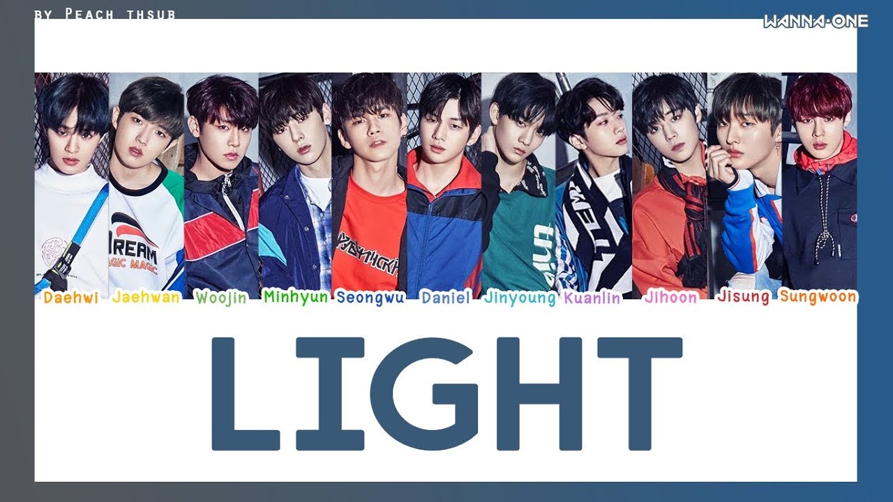 [COLOR CODED/THAISUB] WANNA ONE - Light #พีชซับไทย - YouTube