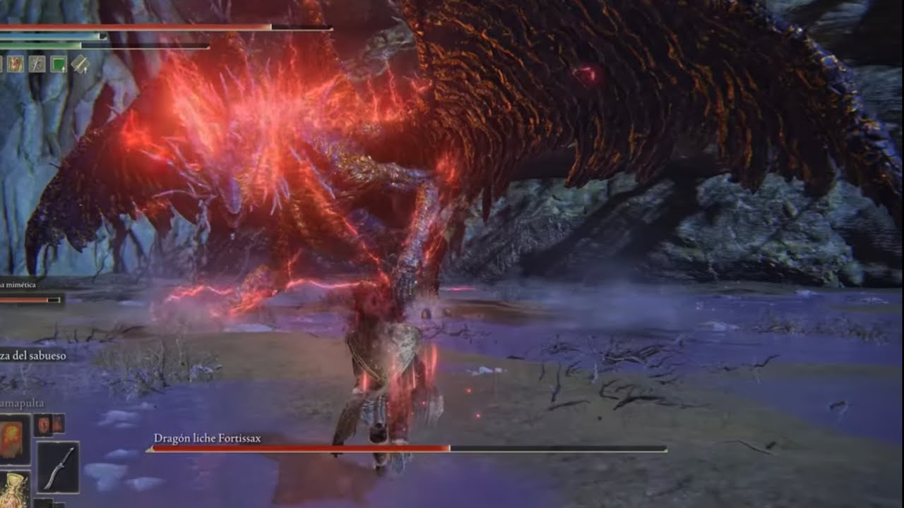 Dragon liche Fortissax y recompensas Fia y D | ELDEN RING PS5 - YouTube