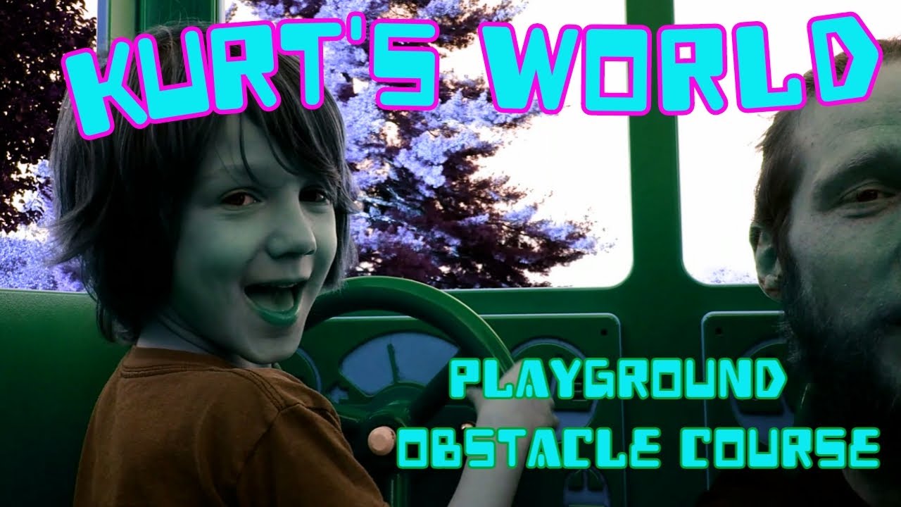 Playground obstacle course! - YouTube