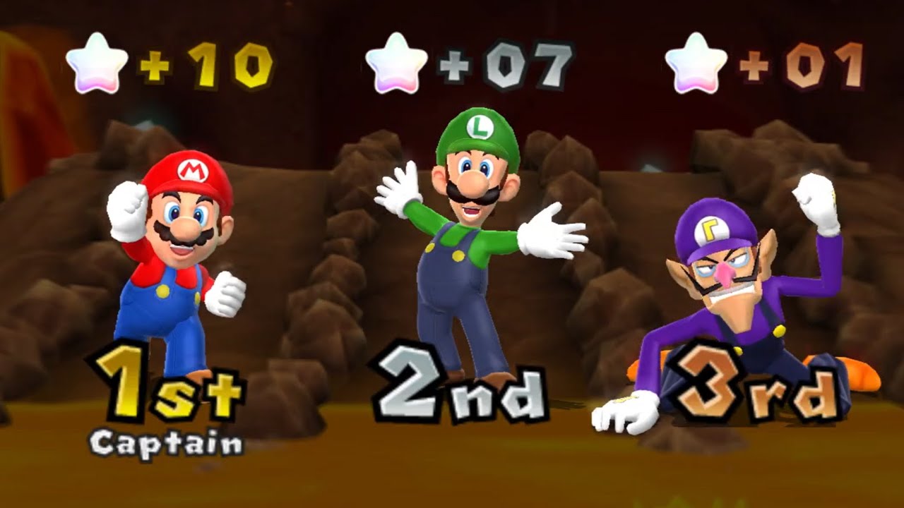 Mario Party 9 - Mario vs Luigi vs Waluigi - Boo's Horror Castle - YouTube