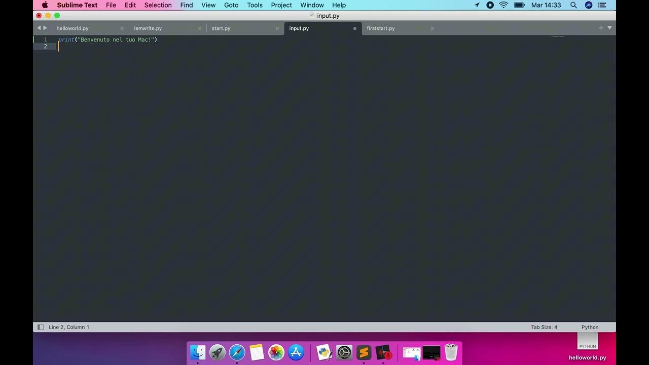 Programmare con python 2 - YouTube