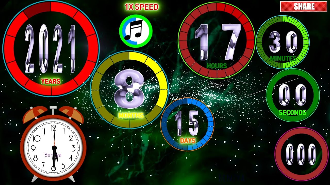 [Speed Feeling] Today 2021/8/15 17:30:00.000~0 countdown timer alarm🔔 ...