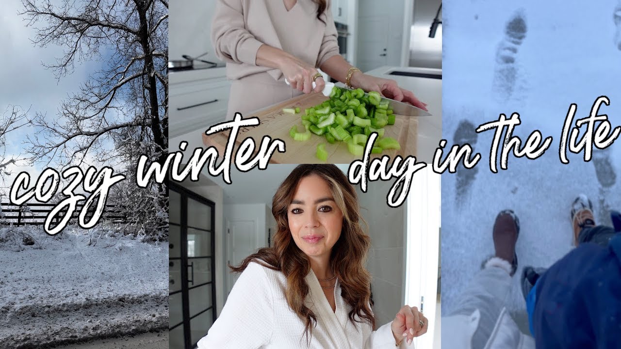 COZY WINTER DAY I Everyday Life I self-care, baking, cooking, and slow ...