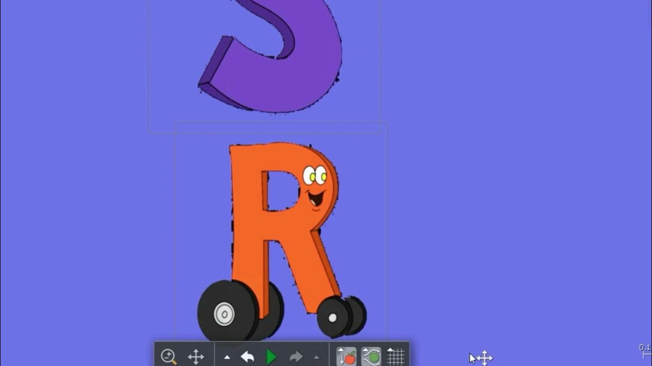 ABC Letter Factory with Algodoo - YouTube