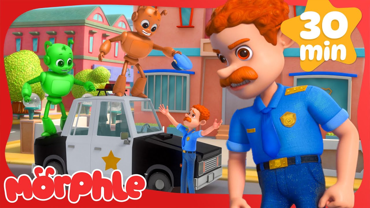 Who Stole Officer Freeze's Hat? 👮🏻 Morphle Kids Cartoons | Videos for ...