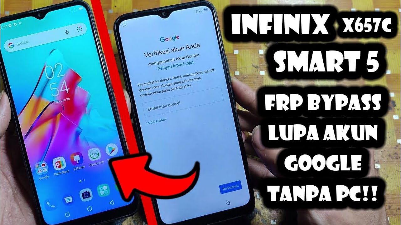 FRP bypass Infinix Smart 5 - YouTube