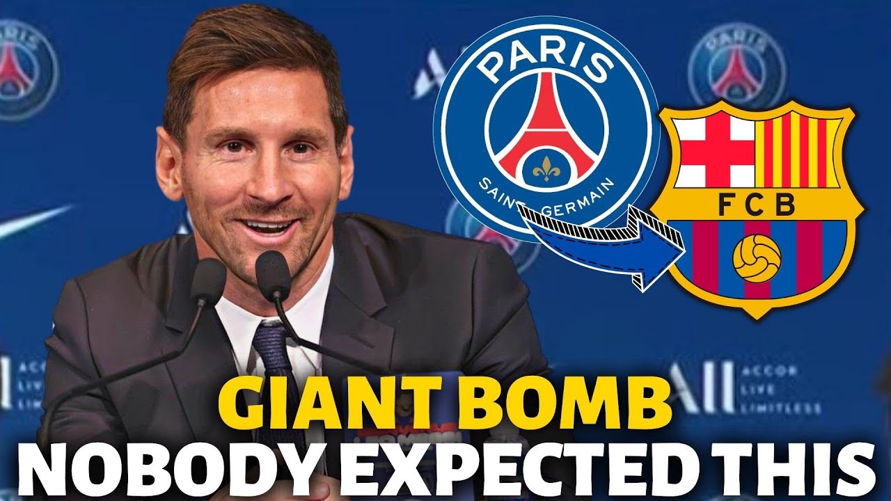 🚨IT HAPPENED NOW! EXCELLENT NEWS! MESSI SURPRISED EVERYONE! BARCELONA ...