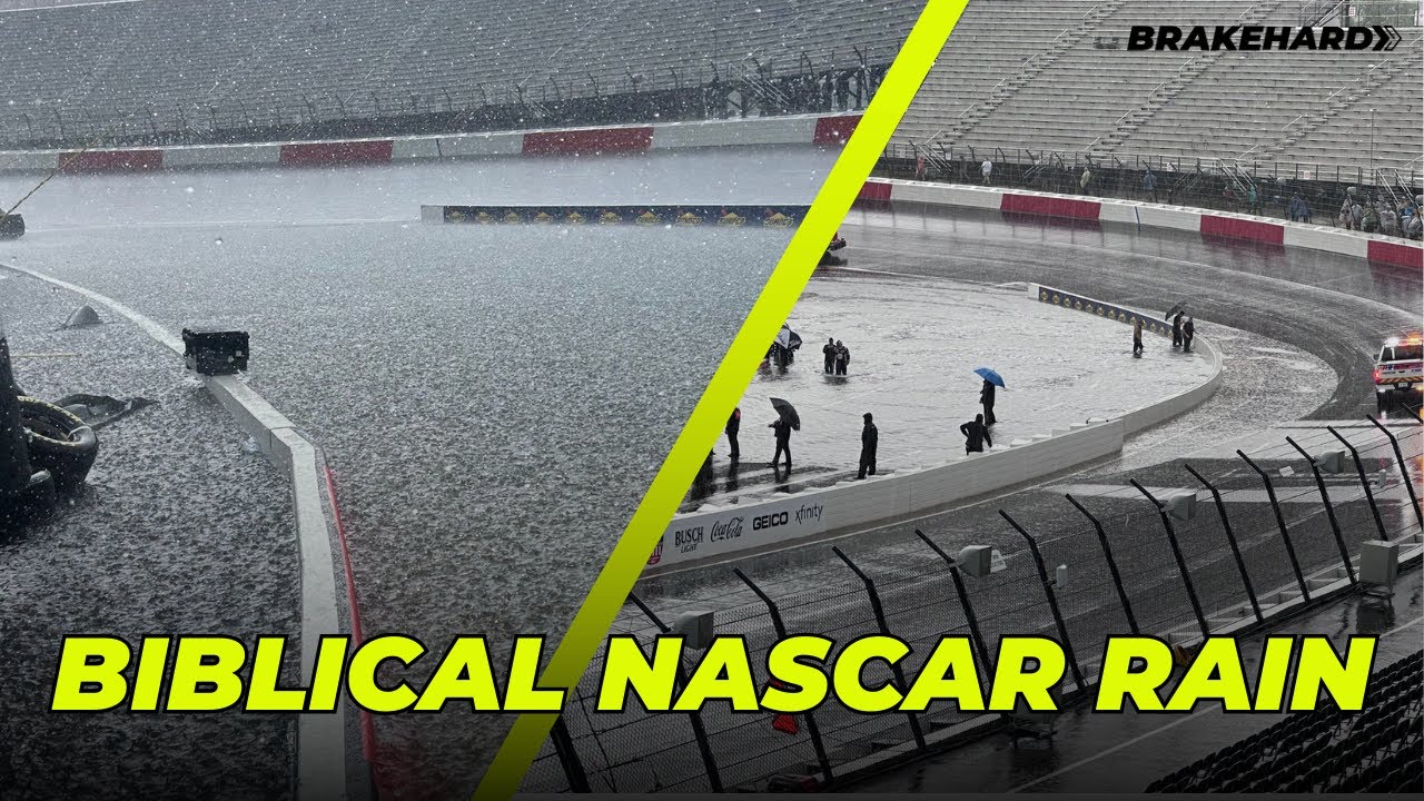 Biblical Rain Storm Floods North Wilkesboro Speedway And Postpones ...