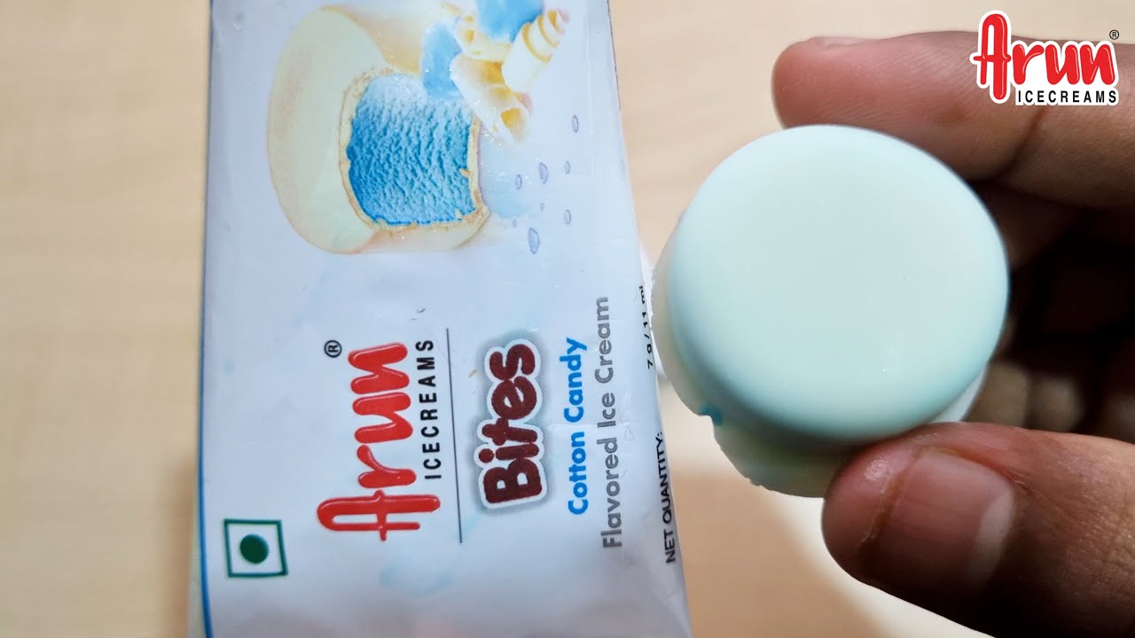 Arun Bites Cotton Candy Flavour Ice Cream | Ingredients, Taste, Price ...