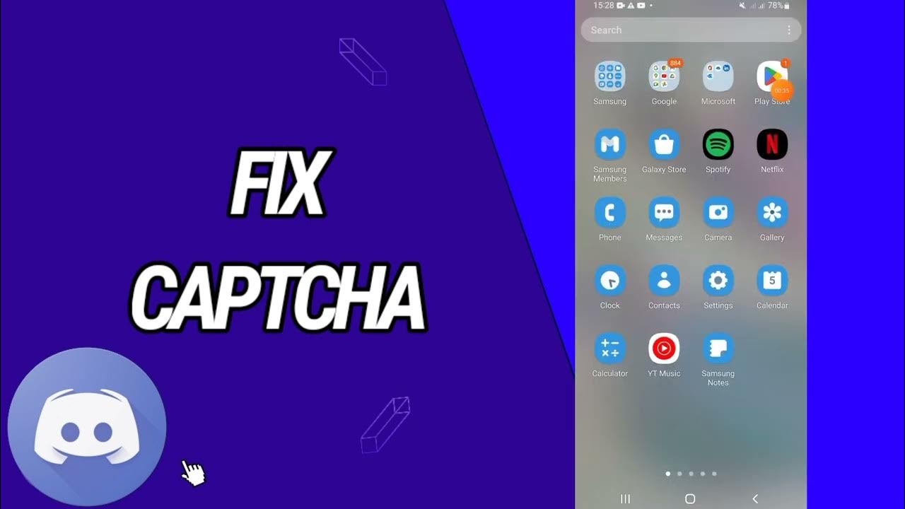How To Fix And Solve Captcha On Discord App - YouTube