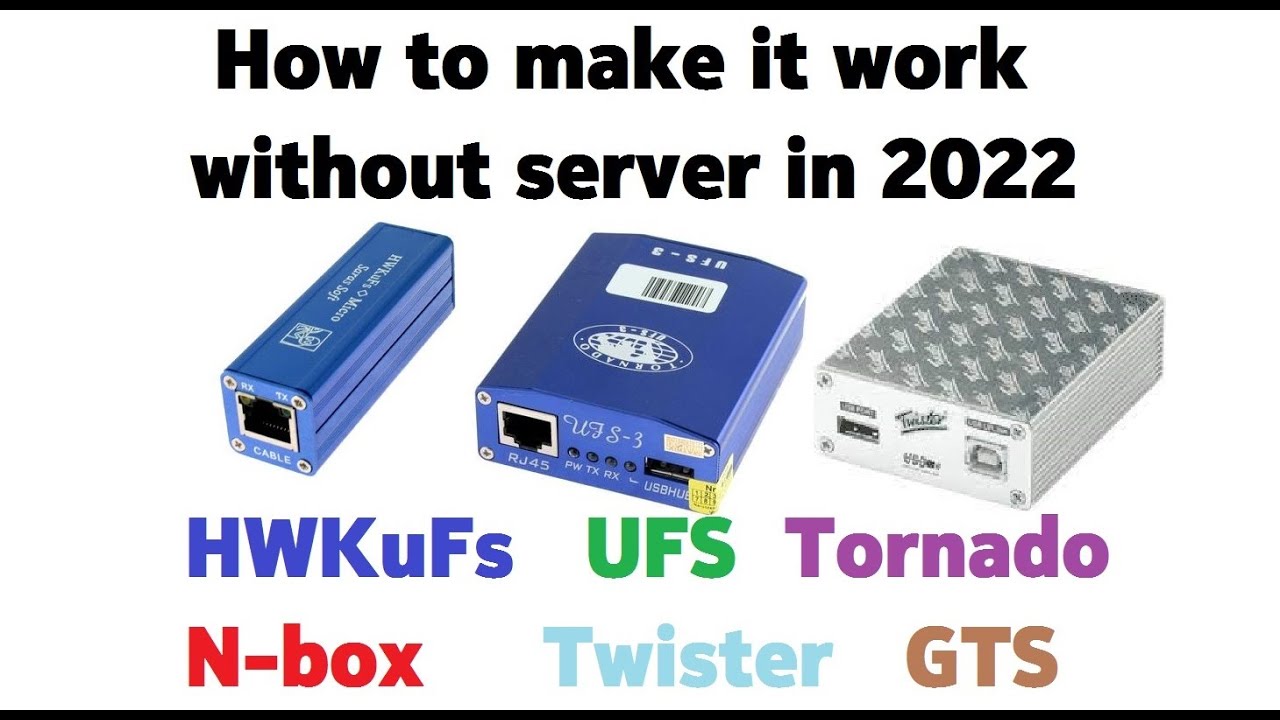 How to make UFS work without server in 2022 - with links and ...