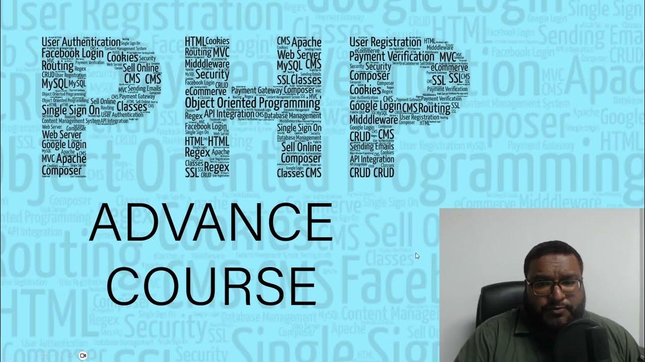 PHP Advance Course Intro - YouTube