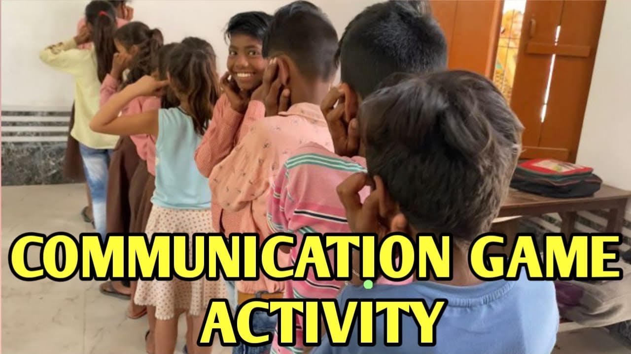 The communication game | Listening skills | Fun activity at school ...