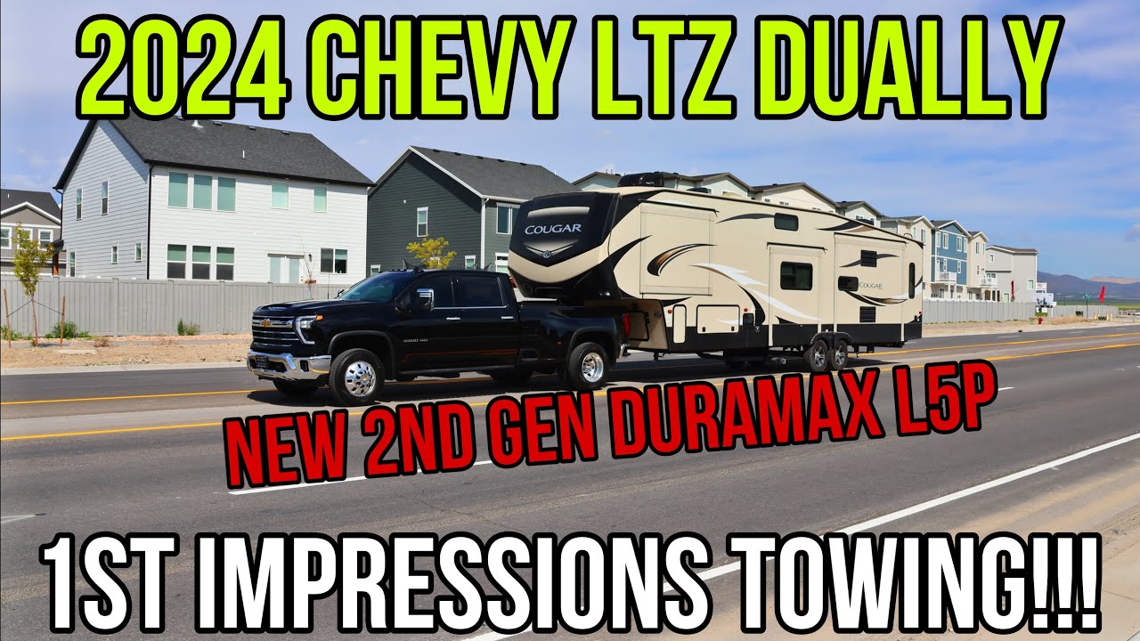 2024 Chevy 3500 Dually 1st Impressions Towing A 40FT Fifth Wheel! Is It ...